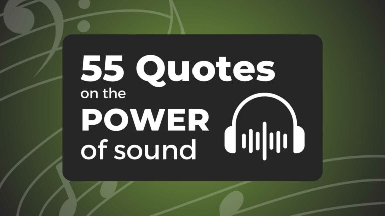 From Vibrations to Healing: 55 Quotes on the Power of Sound - This is HUSO